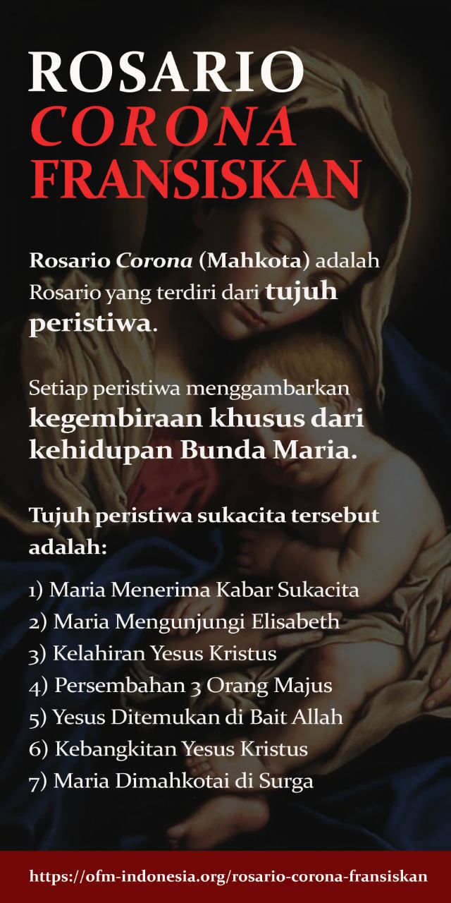 Rosario Corona Fransiskan - OFM Indonesia